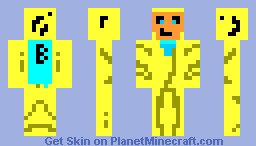 Banana Man (heroes skin contest) Minecraft Skin