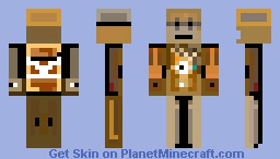 Steampunk doc. 1.1 Minecraft Skin