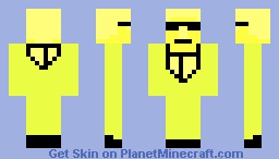 Banana Man Minecraft Skin