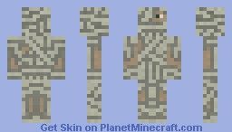Bandaged man Minecraft Skin