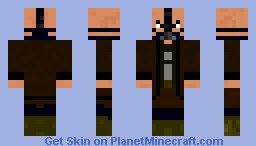 The Dark Knight Rises : Bane Minecraft Skin