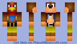 Banjo and Kazooie Skin Minecraft Skin