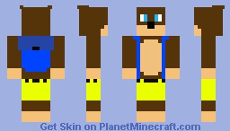 Banjo (Banjo and Kazooie original) Minecraft Skin