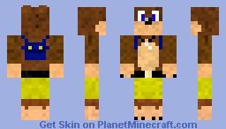 Banjo (Banjo-Kazooie) Minecraft Skin
