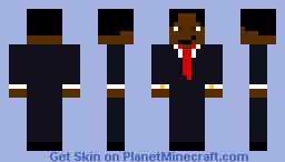 Barack Obama Minecraft Skin