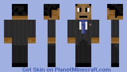 Barack Obama Minecraft Skin