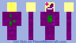 Girl Barney Minecraft Skin