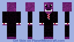 Barney in a Suit Minecraft Skin