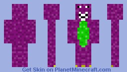Barney Minecraft Skin