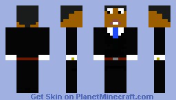 Obama (2.0) Minecraft Skin