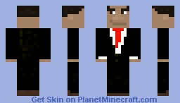 Barack Obama: A Personal Rendition Minecraft Skin