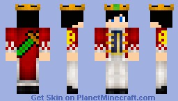 Barry as King Minecraft Skin