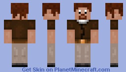 Leather Man Minecraft Skin