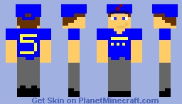Baseball Player Minecraft Skin