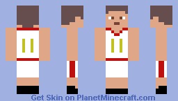 Basketball Player Minecraft Skin