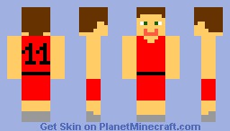 Basketball Player Minecraft Skin