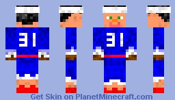 Basket Ballin' Minecraft Skin