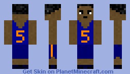 Basketball Player Minecraft Skin