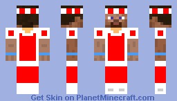 Steve the basketball player Minecraft Skin