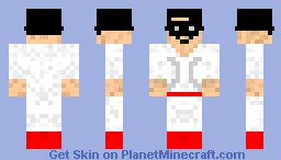 BassHunter with glasses Minecraft Skin