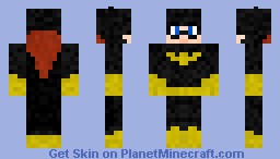 Batgirl Minecraft Skin