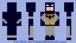 BATMAN!!! Minecraft Skin
