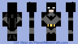 Bat Man Minecraft Skin