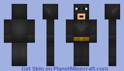 Batman Series: Batman Minecraft Skin