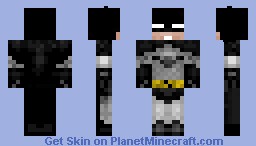Batman: The New 52/Batman: Arkham Trilogy Minecraft Skin
