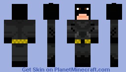 Batman (Capeless) Minecraft Skin