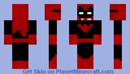Batwoman red Minecraft Skin