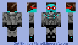 Baxter Stockman (Armor) TMNT Minecraft Skin