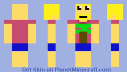 Beach Dude Minecraft Skin