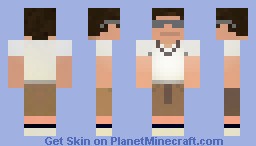 Beach Steve Skin ***READ THE DESCRIPTION*** Minecraft Skin