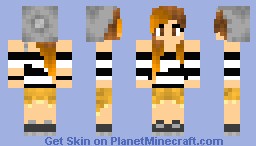 Beach Walk Girl Minecraft Skin