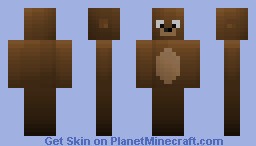 Brown Bear Minecraft Skin
