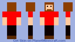 Beard man Minecraft Skin