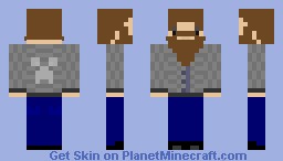 Bearded Guy Minecraft Skin
