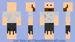 Bearded Man (redux) Minecraft Skin