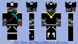 Bedrock King Minecraft Skin