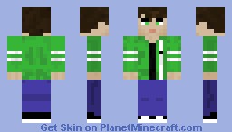 alien force ben Minecraft Skin