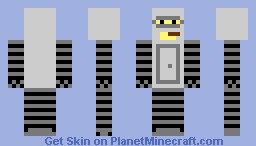 Bender (with cigar) Minecraft Skin