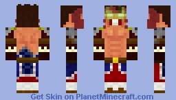 Mad Berserker Minecraft Skin