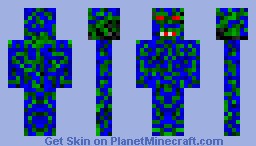Swamp Monster Version 2 Minecraft Skin