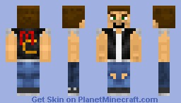 [MC SERIES] Biker 1 Minecraft Skin