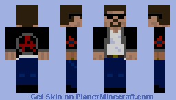 Biker Steve Minecraft Skin