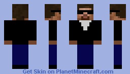 Biker Steve Minecraft Skin