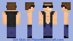 Biker Minecraft Skin