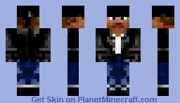 BA Biker Minecraft Skin