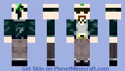 Biker punk Minecraft Skin